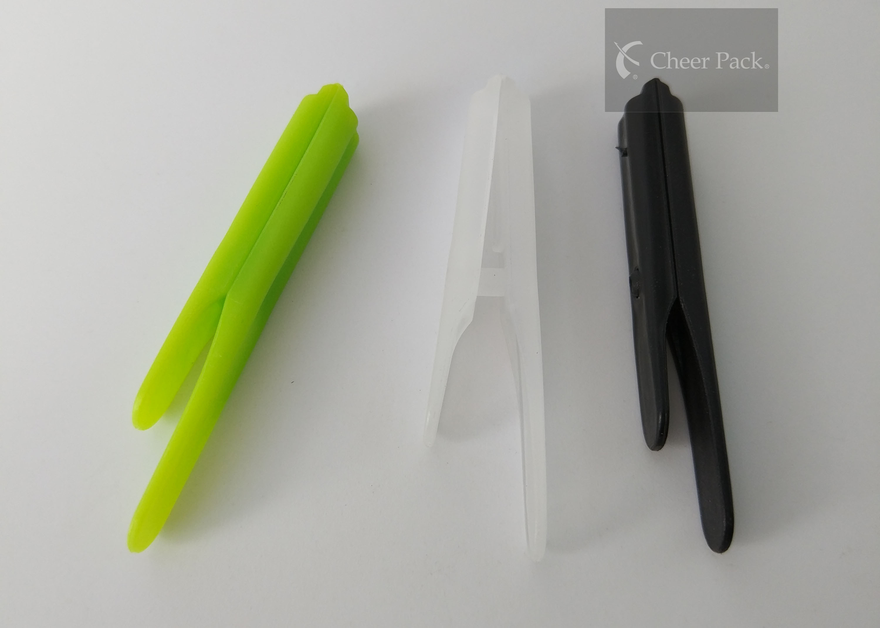 Colorful Plastic Bag Clips Split Folder , Promotional Chip Clips OEM ...