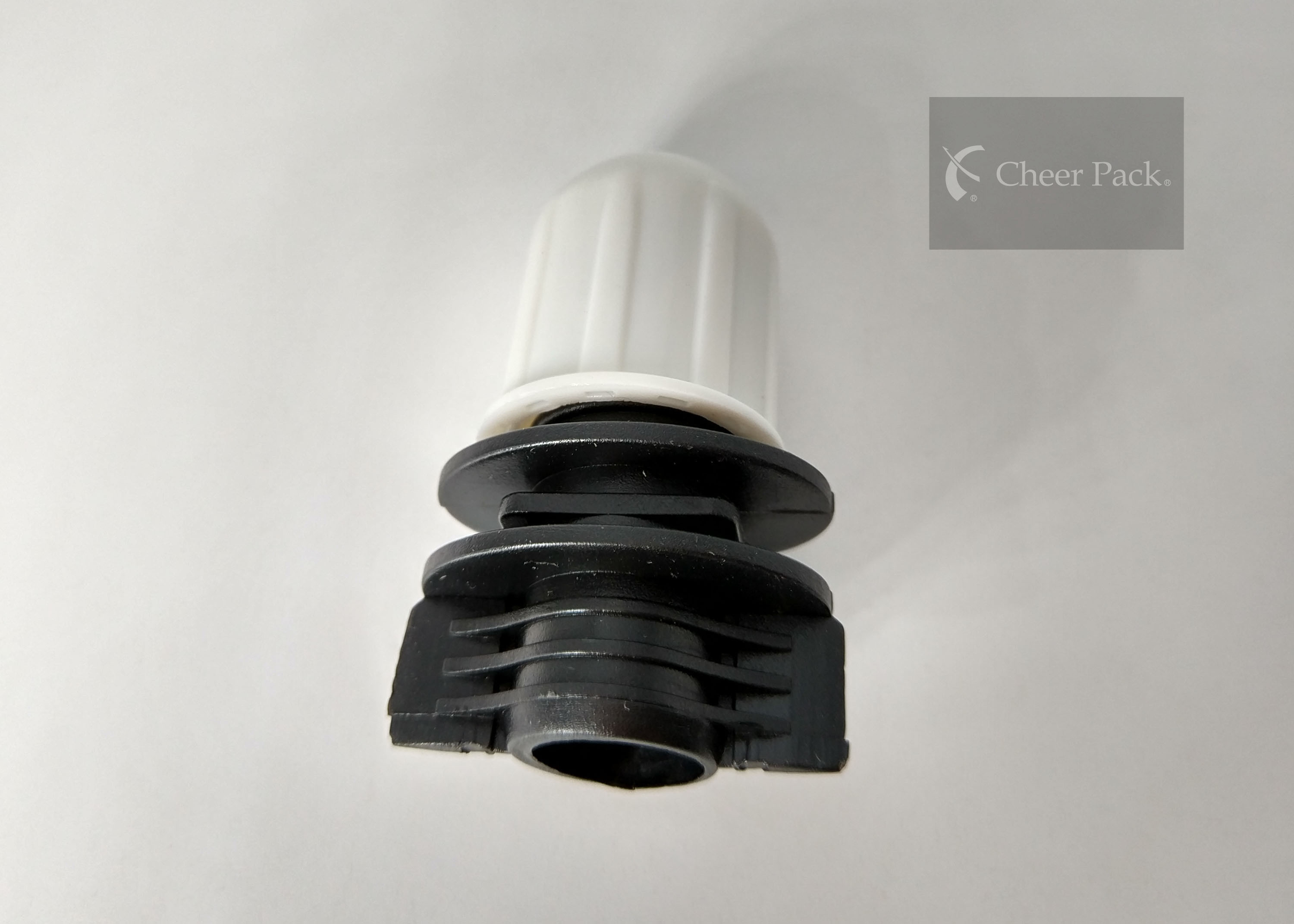 Gray Color 12mm Plastic Spout Cap And Screw Cap For Stand Up Pouch