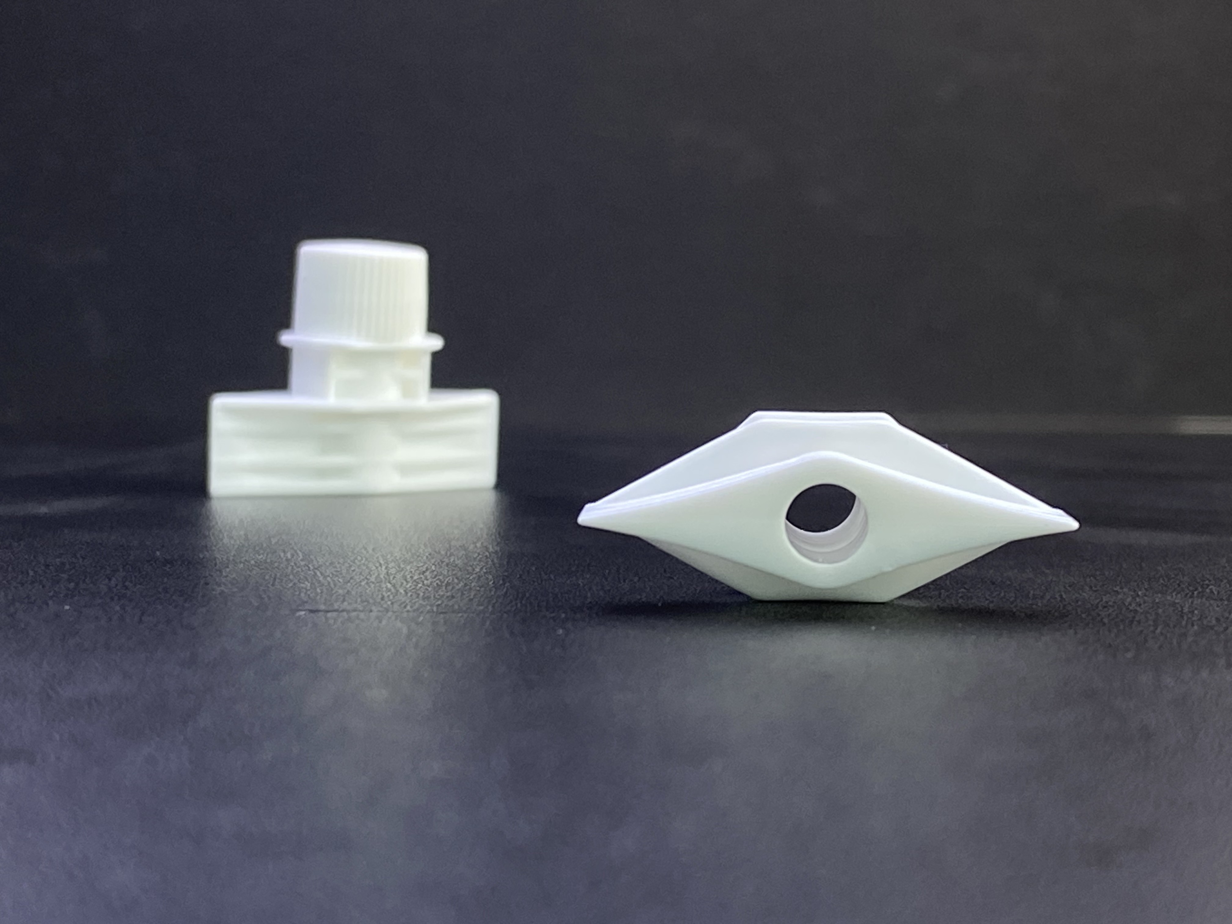 5mm Plastic Spout Caps Use On Stand-up Pouch Packaging For Packing Food ...