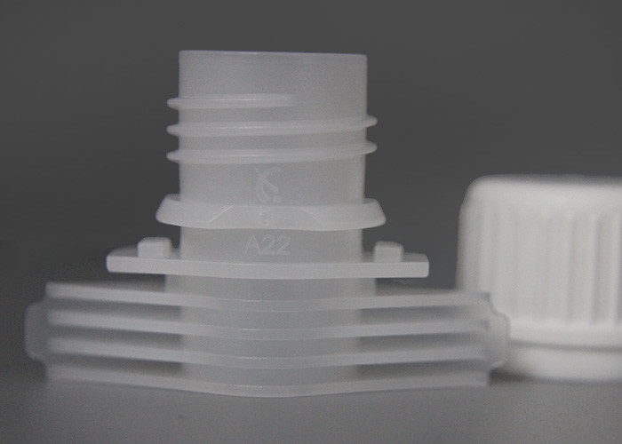 Injection Molding PE Plastic Spout Caps In Size 16mm For Liquor Bag