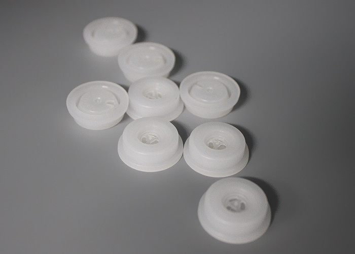 Small LDPE 1 Way Air Vent Valve For Fertilizer Bags / One Way Gas Seal