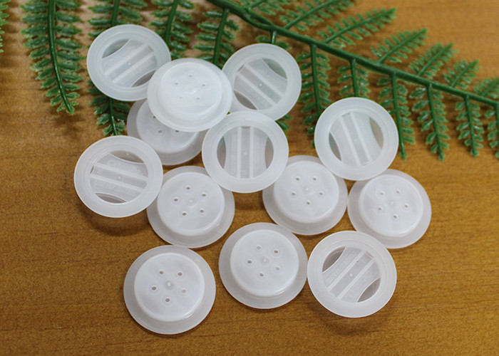 Polythene Plastic One Way Air Vent Degassing Valve For Box Pouch Coffee Bag