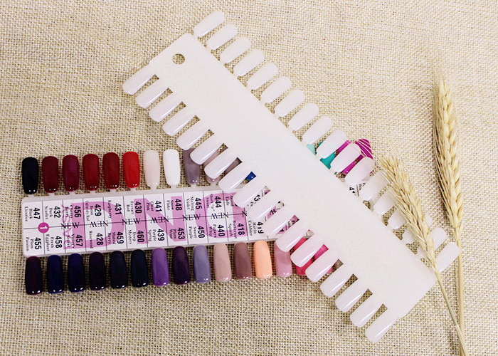 36Pcs Nail Polish Practice Card Color Nail Display Board For DIY Gel ...