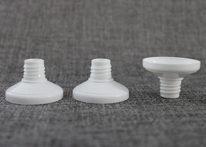 White Plastic Tube Head In PE Food Grade For Food Laminated Tube ...