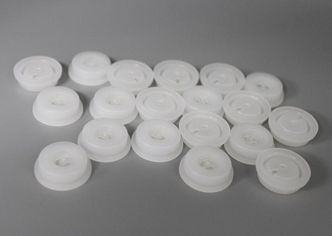 Small Plastic One Way Degassing Valve / Food Grade Silicone One Way ...