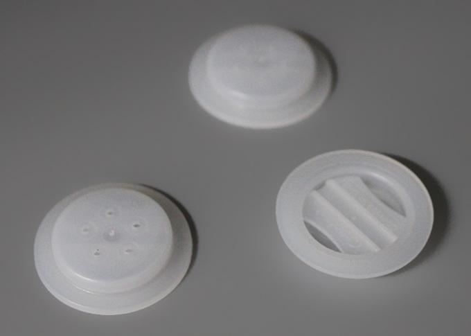 White PE One Way Ventilation Valve / Small Plastic 1 Way Air Valve