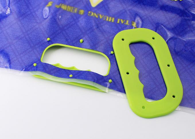 Solid Carry Weight Plastic Bag Handles Clasp Type With 6 Holes Fasten ...